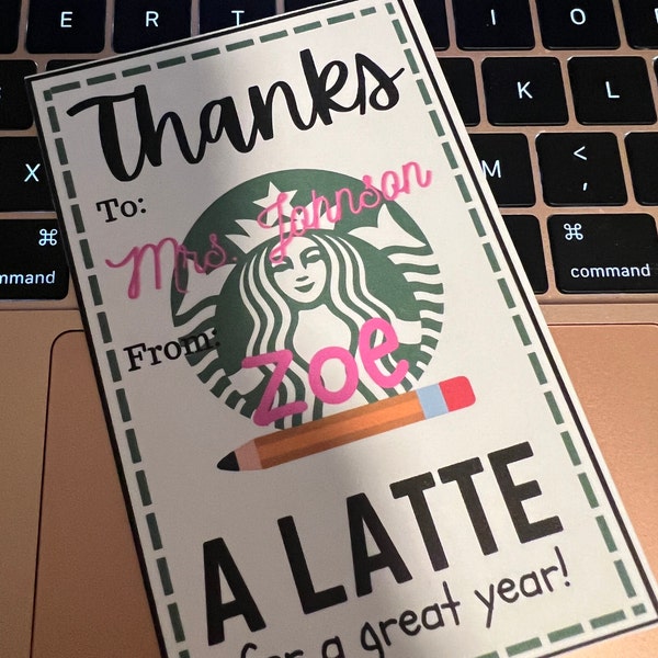 Teacher Appreciation Printable Thank You Cards - Etsy