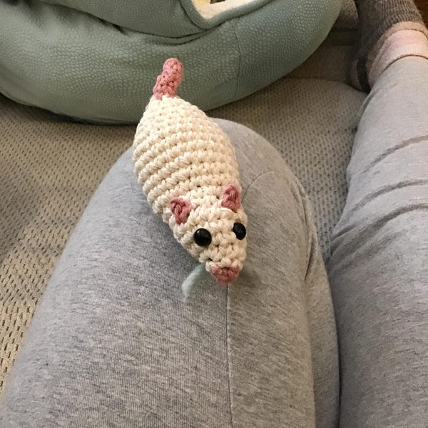 No Sew Rats Crochet Pattern PDF Bundle | Rat + Baby Rat | Instructions ...