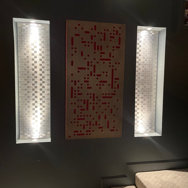 Sound Absorbing Acoustic Diffusion Panels - Front Plate Only!! - Etsy