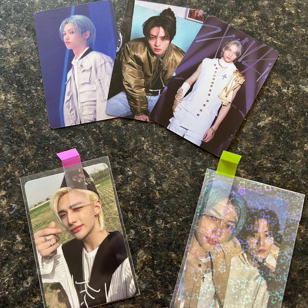 STRAYKIDS OFFICIAL PHOTOCARDS - Lee Know Hop Pobs - Etsy