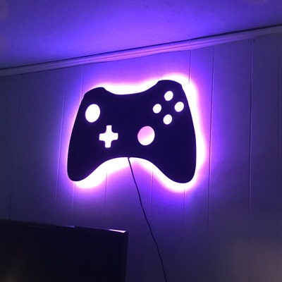 Xbox Lighting Sign Siluet Wall Art Illuminated LED - Etsy