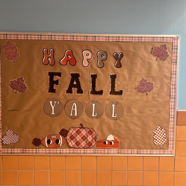 Woodland Bulletin Board Borders - Etsy