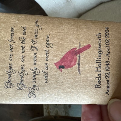 Business Referral Seed Packet Envelope, Real Estate Agent Business ...