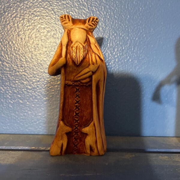 Medusa Gorgo Statue Made of Clay / Handmade / - Etsy