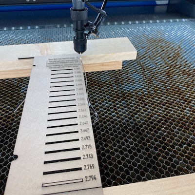 Kerf Tool Test Fit Guides for Laser Designs in 1/8 3mm or 1/4 6mm ...