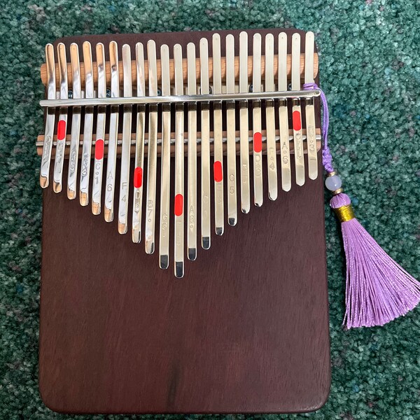 Kalimba 42 Key C# Handmade Mbira Piano Musical Instrument - Etsy