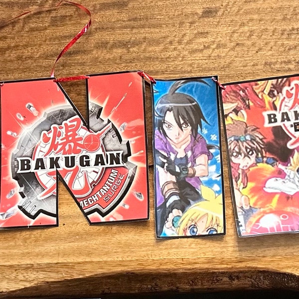 Personalized Bakugan Backdrop, Bakugan Party, Bakugan Birthday ...