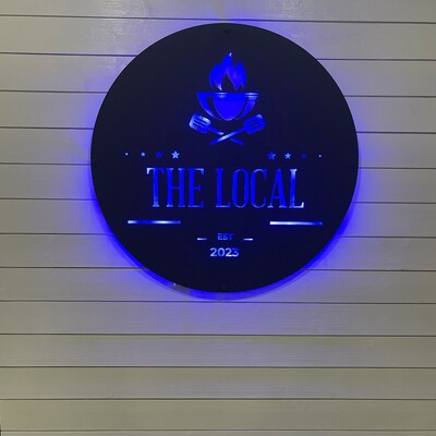 Patriotic Address Sign Metal Flag Address Sign Outdoor - Etsy