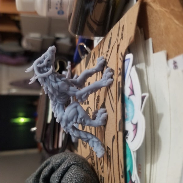 Wendigo Miniature for Dungeons and Dragons - Etsy