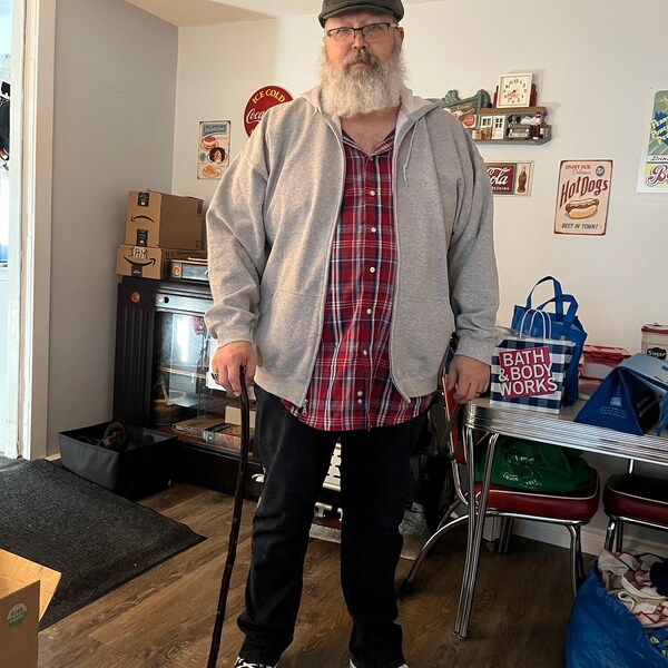 A Stout Irish Blackthorn Walking Stick With 3 Coats of Tung Oil ...