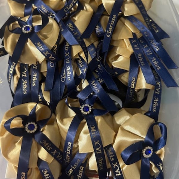 Printed Favor Ribbons- Custom Print Ribbons- Personalized Ribbons for ...