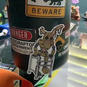 FNAF Security Breach Springtrap Peepaw Sticker - Etsy