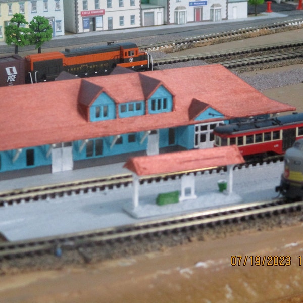 N Scale Clock Tower - Back to the Future - Model Building Kit - 3D ...