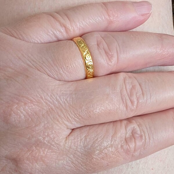 24k Gold Ball Studs - 3mm 4mm 5mm 6mm - Pick Your Size - Solid Gold ...