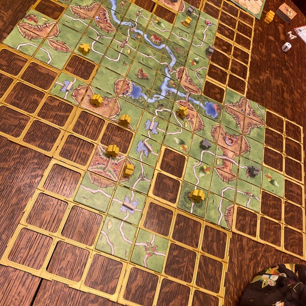 Carcassonne Tile Grids, Alhambra Game Grids, Carcassonne Game Upgrade ...