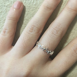 Sterling Silver Princess Crown Ringanniversary Ringcz | Etsy