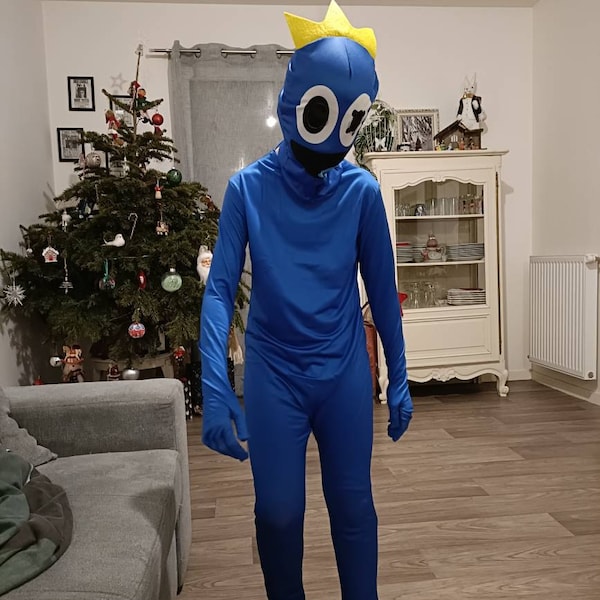 Jujutsu Kaisen Geto Suguru Costume, Halloween Cosplay, Black, Blue ...