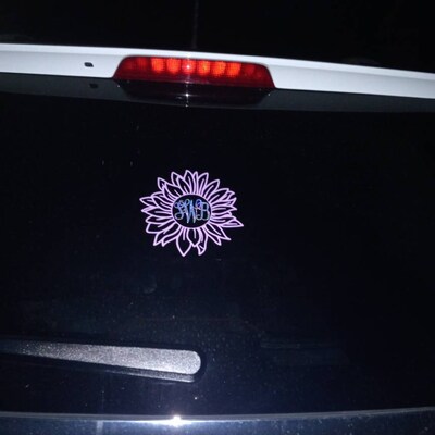 Country Monogram Decals Monogram Car Decal Monogram Yeti Decal Monogram ...