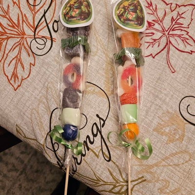 Luau Candy Kabobs sets of 4 - Etsy