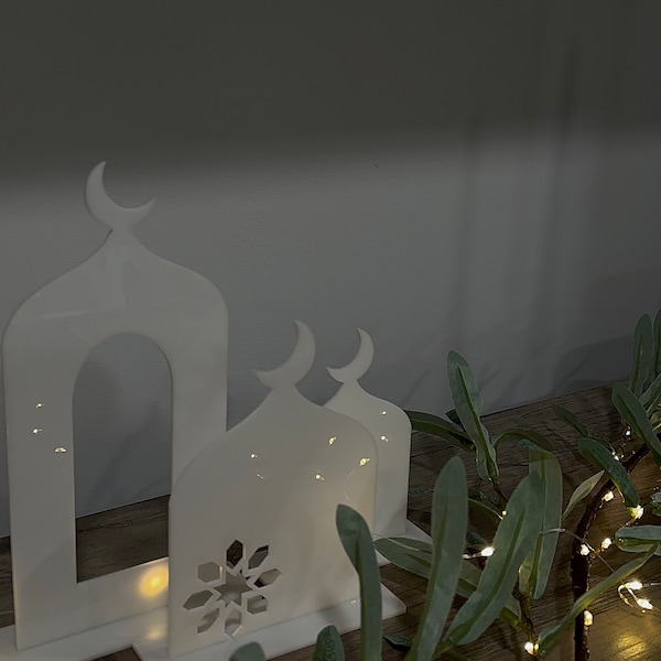 Geometric Arch| Eid/ramadan Arch Acrylic Interchangeable Table Decor ...