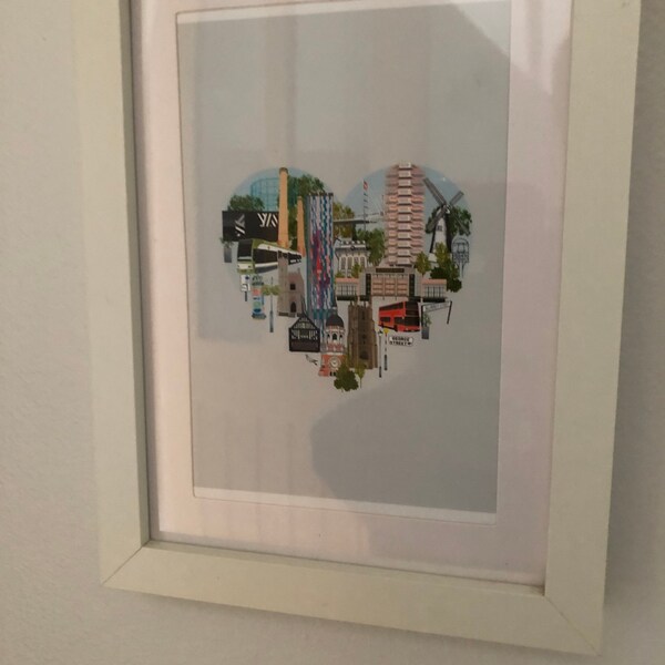 Croydon Tour Print, Croydon Landmarks, Croydon Parks, Croydon Print ...