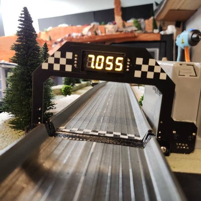 Timer for Hotwheels and Diecast Racing , Start Gate & Finish Line for ...