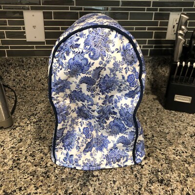 Blue Floral Kitchenaid Cover - Etsy