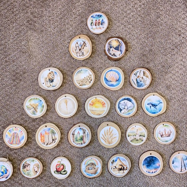 Jesse Tree Ornaments Printable | Printable Jesse Tree Activity Idea ...