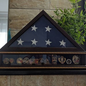 Navy Pilot Wings Shadow box | Etsy