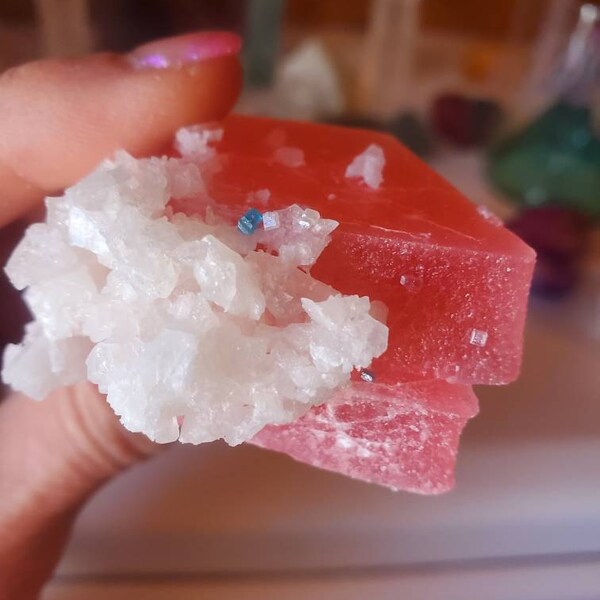 Peach Moonstone Kohakutou Candy, Edible Jewelry, Vegan, Gluten Free ...