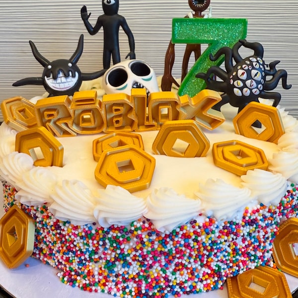 Roblox Robux Gold Coins - Pretend Play Set for Kids, Children’s ...