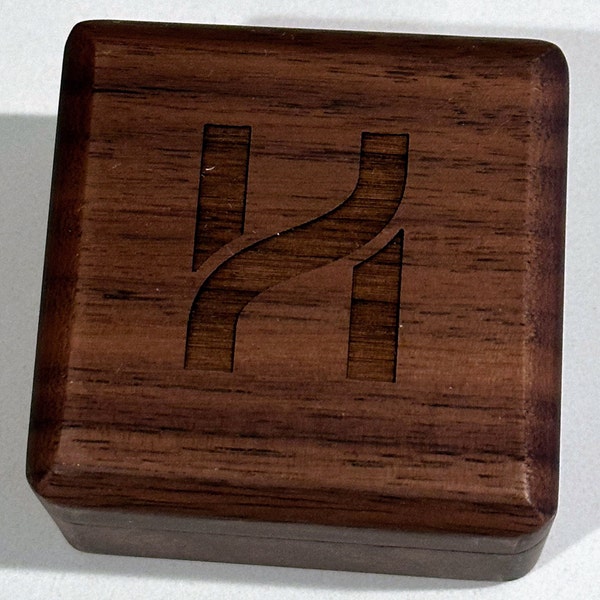 Engraved Premium Cufflinks Box Only - ( Cufflinks NOT Included ...