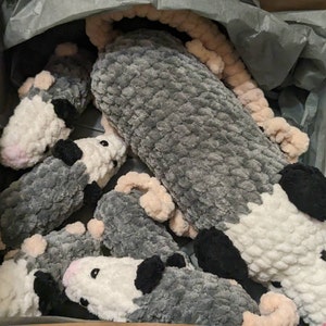 Opossum Crochet Patterns Amigurumi Plush Possum Pattern Crochet ...