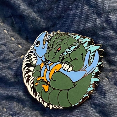 Kaiju Hard Enamel Pins - Etsy
