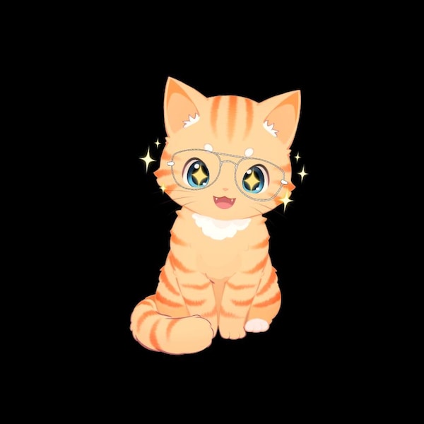 Customizable Vtuber - Anime Cats Live2d Avatar - Etsy
