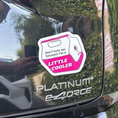 Pink Iced Coffee Club Sticker - Etsy