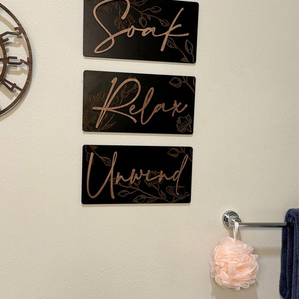 3D Restroom Sign With Pets Restroom Sign for Veterinarian Office Gift ...