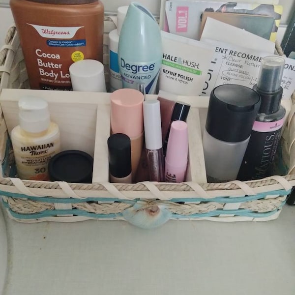 Small Round Catch-all Basket - Etsy