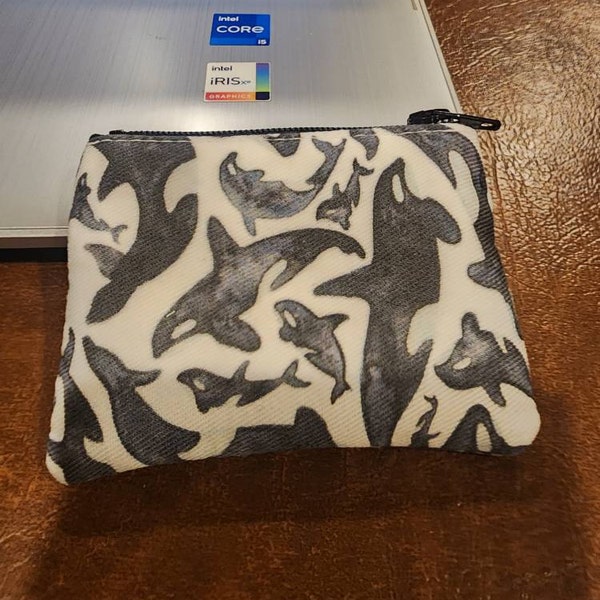 Beatles and Beetles Small Zipper Pouch Cash Coin Purse Cash Gift Card ...