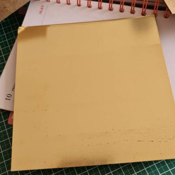 Red Brass Sheet 24ga 6" X 6" 0.51mm Thick (BS24-6) - Etsy