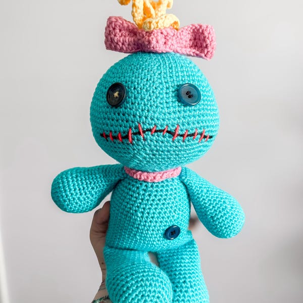 Scrump Pattern, Rag Doll, Lilo Doll, Scrump Crochet Pattern - Etsy
