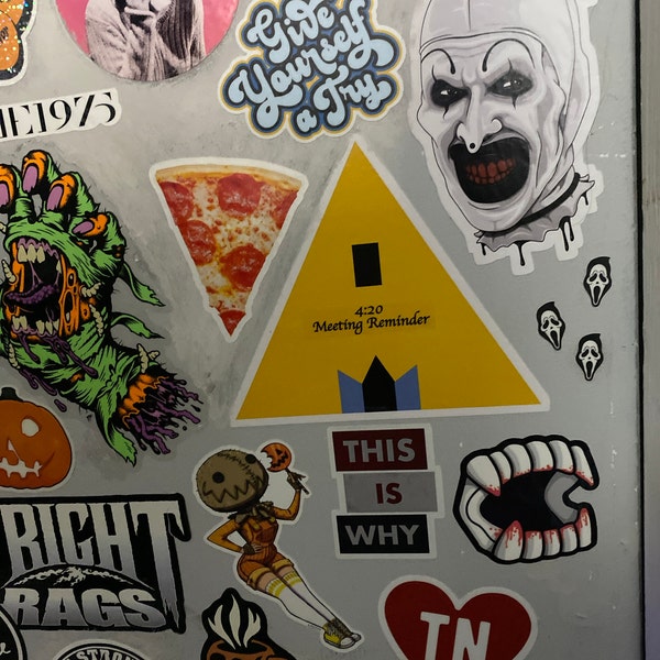 Horror Movie Logo Stickers! High Quality, Laminated All Weather Vinyl ...