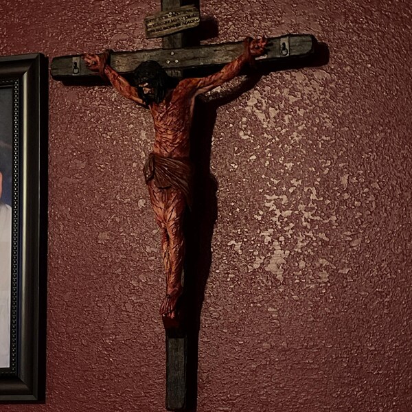 The Passion of The,realistic Christ, Crucifix, Jesus, Catholic Art, 3D ...