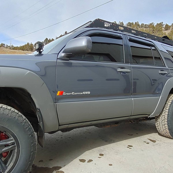 Many Colors & Sizes - Retro Racing Stripes Rainbow Vinyl Die Cut Decal ...