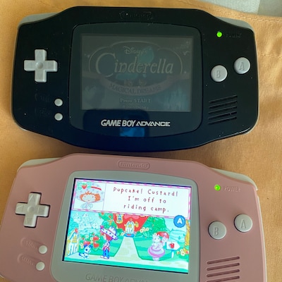 Game Boy Advance GBA Luminous Clear Green LCD IPS V2 Backlight - Etsy UK