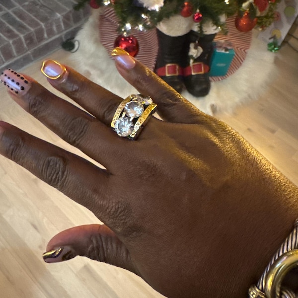 Solitaire Silver Ring, One Stone CZ Ring, Cubic Zircon Ring, Old Style ...