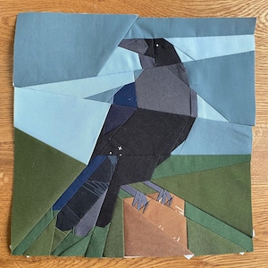 Blue Jay Paper Piecing Pattern - Etsy