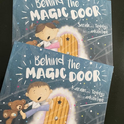 Personalised Children's Book, Behind the Magic Door, Ideal Gift, Baby ...