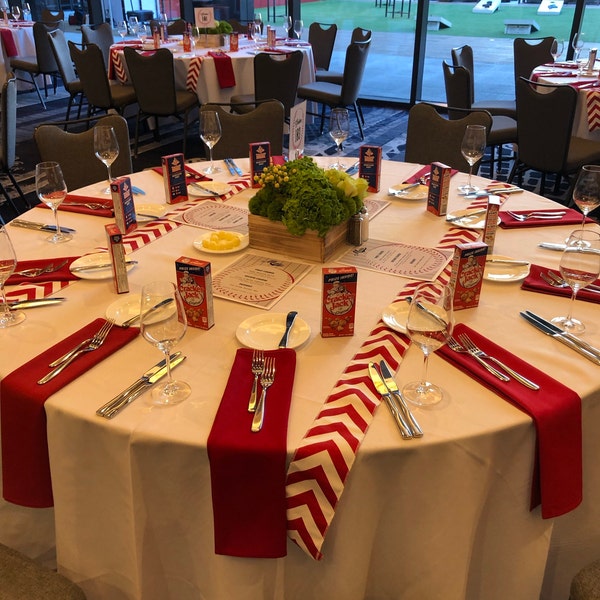 Baseball Party Decor Our ORIGINAL Baseball Ribbon Party Decor Themed ...