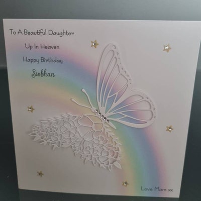 Handmade Personalised Retirement Card, Butterfly Tree Retirement - Etsy UK